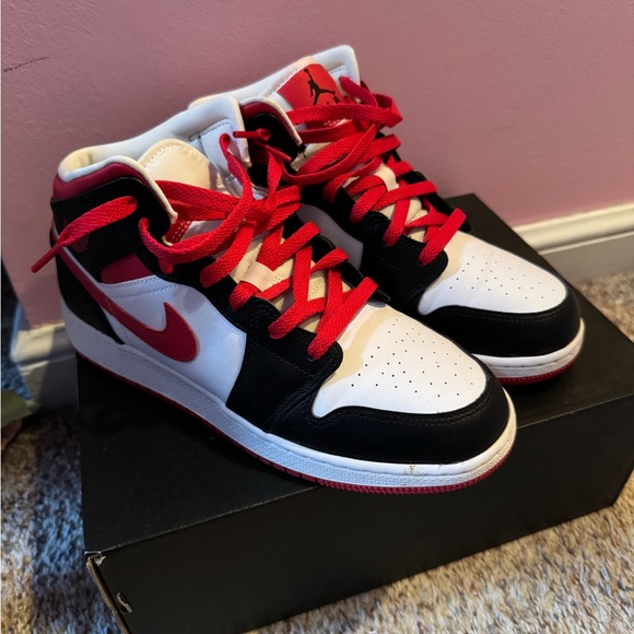 Jordan | Shoes | Jordan Air Mid Blackvery Berry | Poshmark